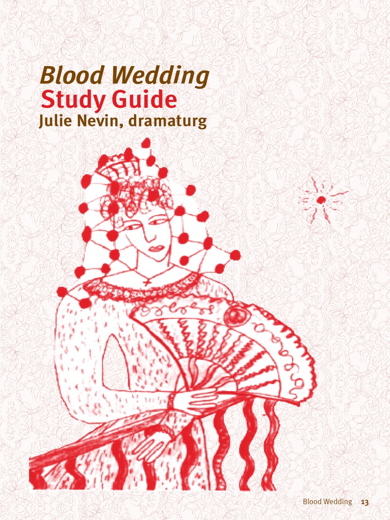 Blood Wedding: Study Guide | PDF | Federico García Lorca | Bride