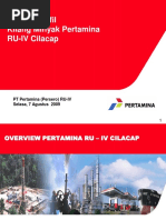 Sejarah dan Visi Pertamina RU IV Cilacap | PDF