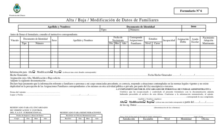 Formularios N6 | PDF | Business