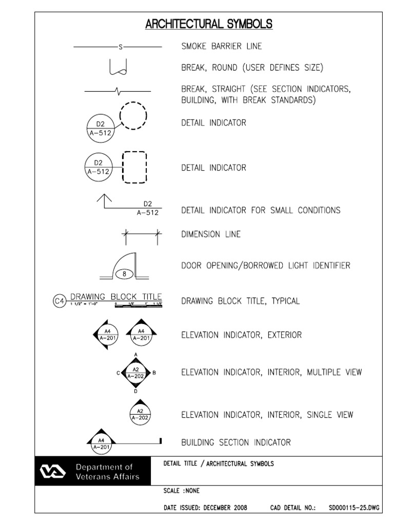 Architectural Symbols Guide | PDF