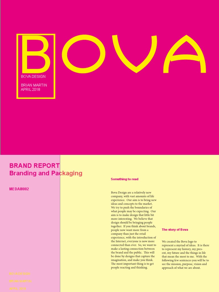 Bova Design Brian Martin APRIL 2018 | PDF