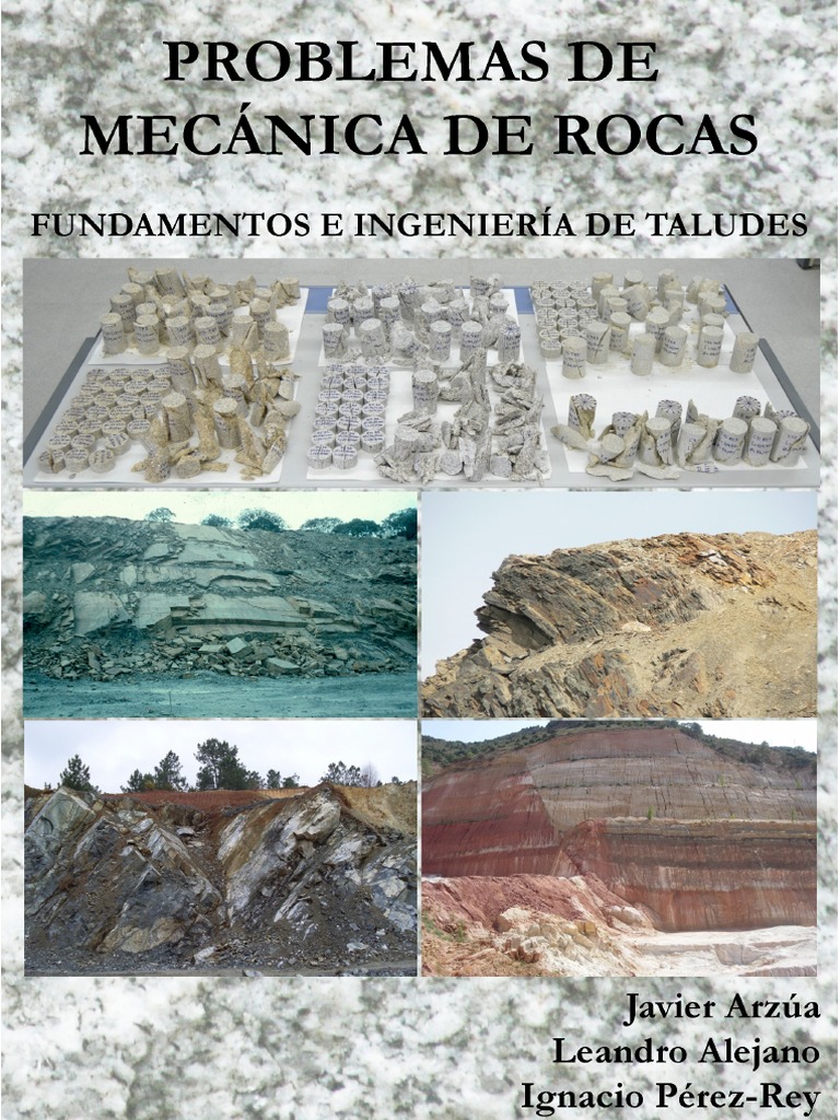 Problemas de Mecánica de Rocas | PDF | Línea (geometría) | El módulo de ...