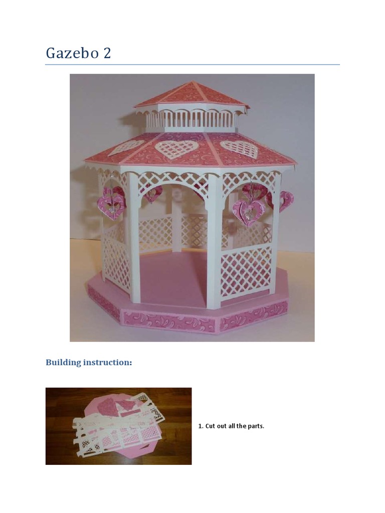 Gazebo 2 Building Instruction | PDF