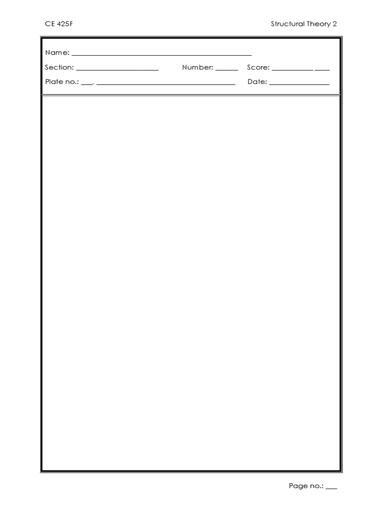 Plate Format ST2 1 | PDF