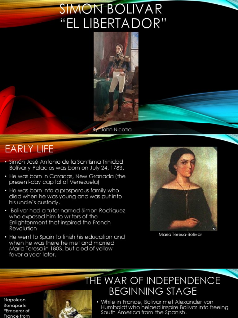 Simon Bolivar | PDF | 2nd Millennium Conflicts | Warfare