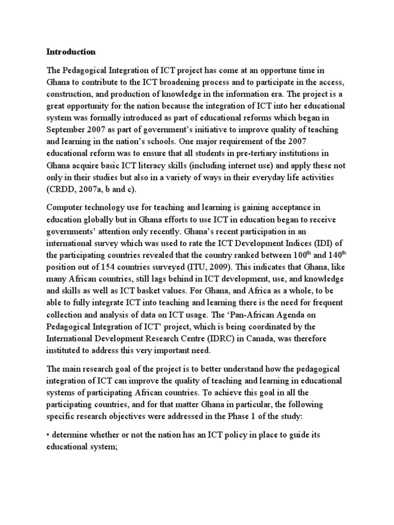 ICT Presentation | PDF | Educational Technology | Information And ...