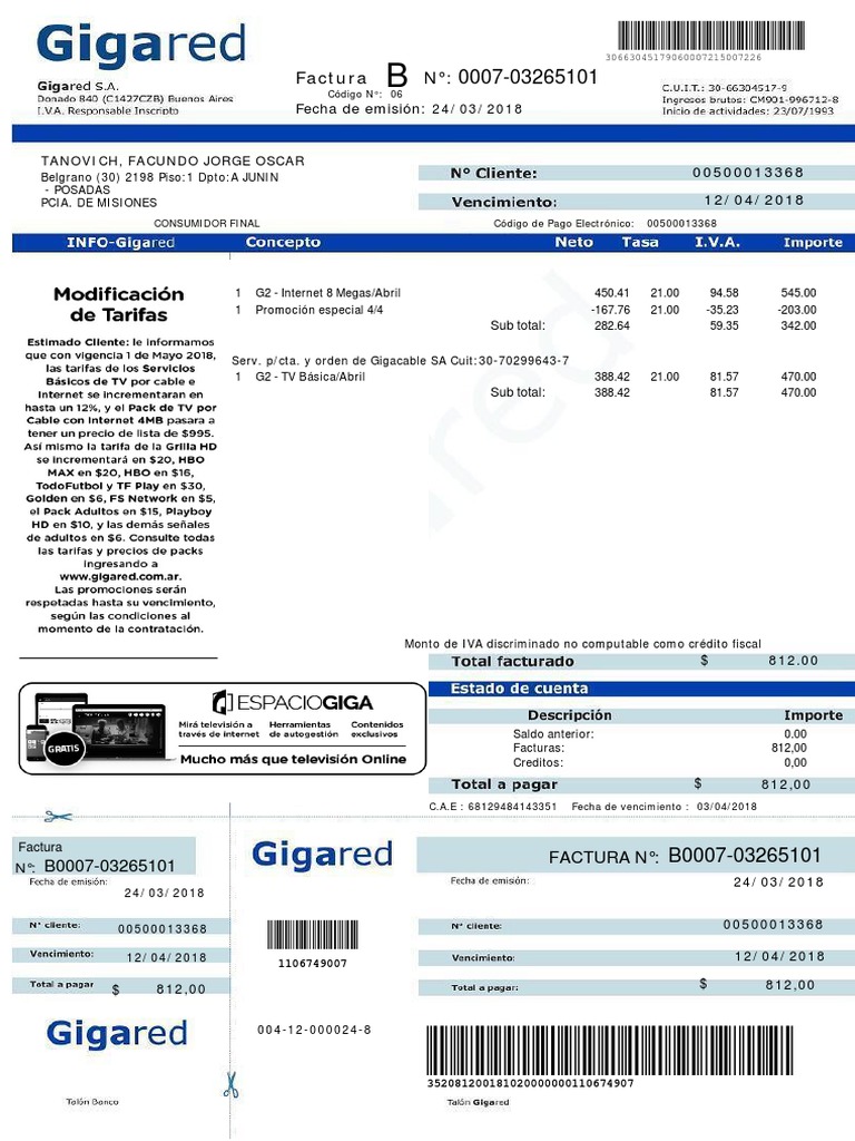 Gigared | PDF | Business