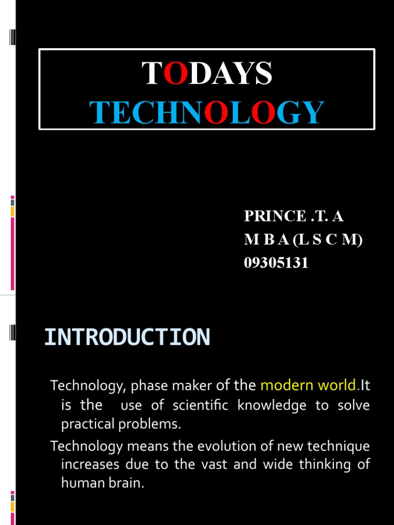T Days: Techn L GY | PDF | Computers