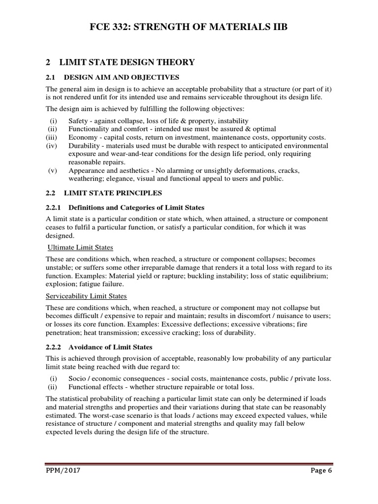 Structural Design Principles | PDF | Structural Load | Strength Of Materials