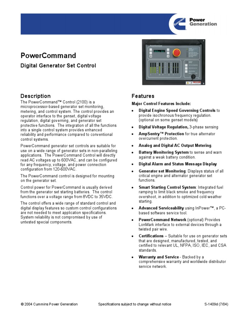 PCC2100 S-1409 | PDF | Relay | Switch
