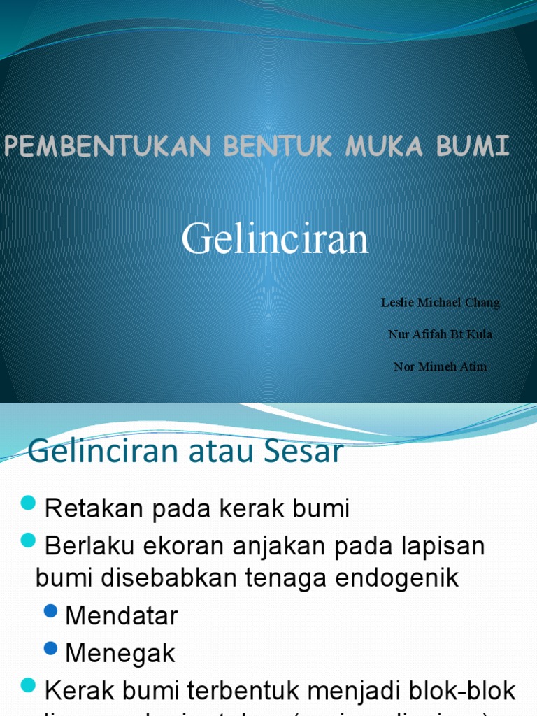 Pembentukan Bentuk Muka Bumi | PDF