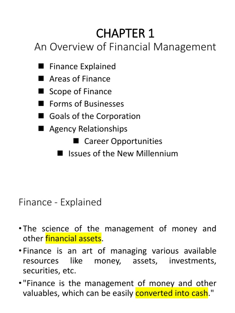 Chapter 1 - Ibf | PDF | Financial Markets | Corporations