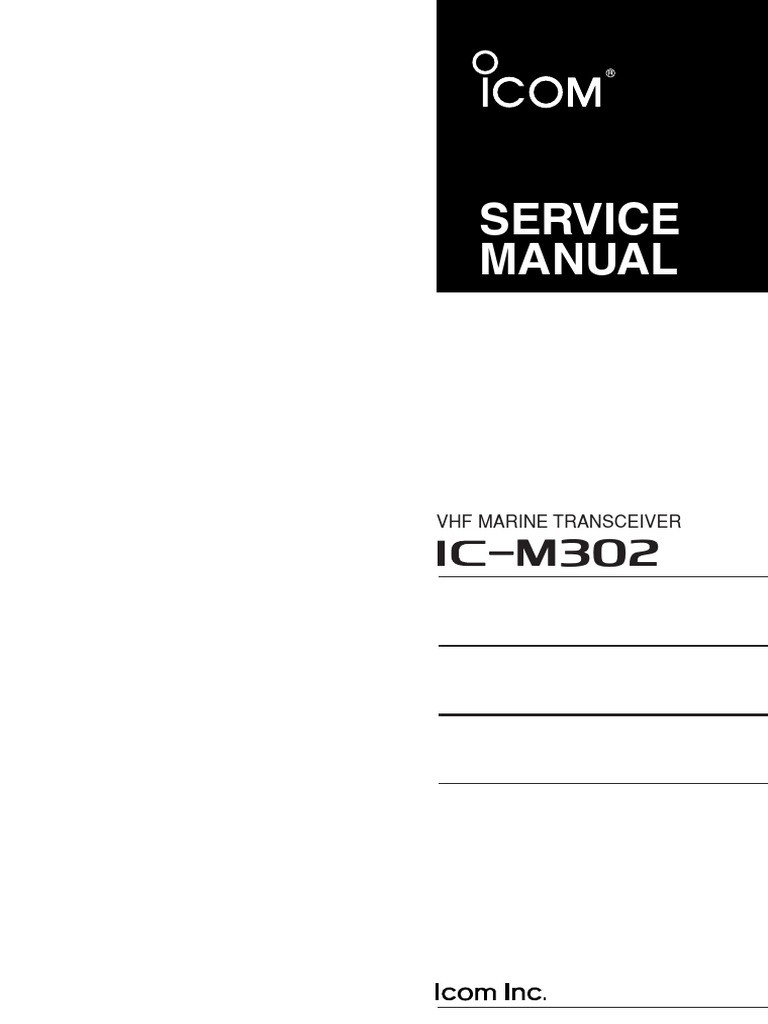 Ic-M302 SM | PDF | Business