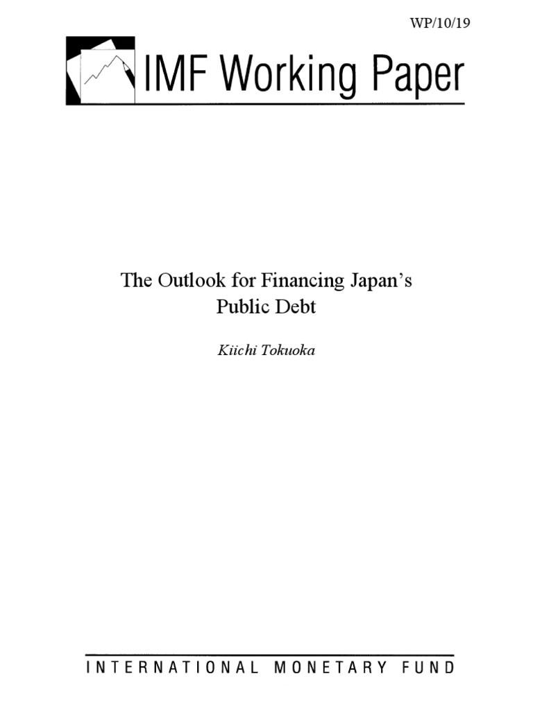 Japan Debt IMF | PDF