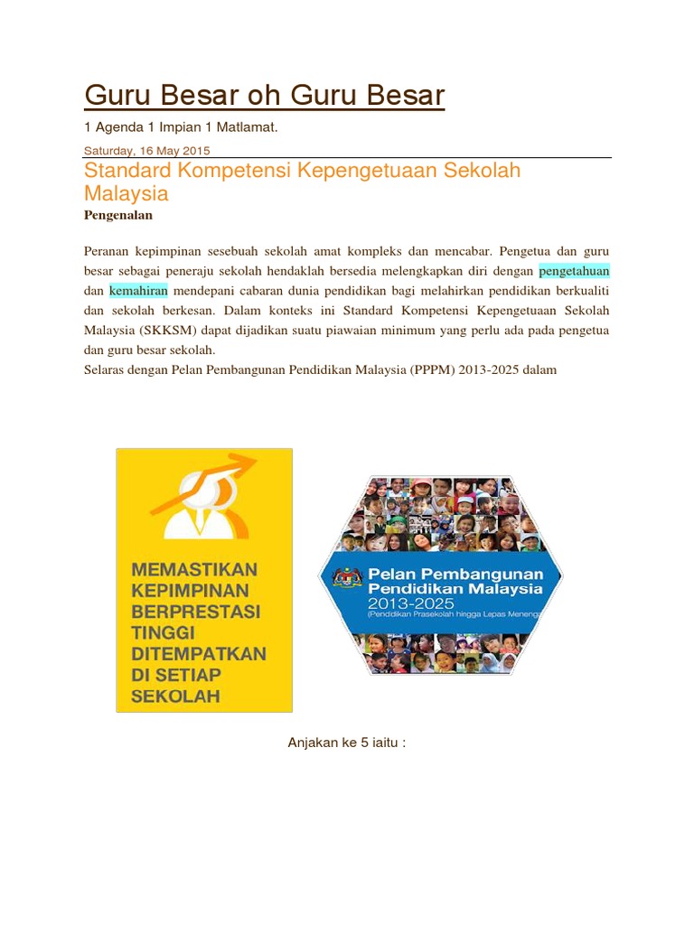 Guru Besar Oh Guru Besar | PDF