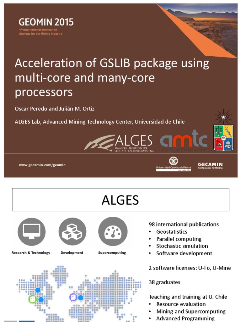 Acceleration of GSLIB Package Using Multi-Core and Many-Core Processors ...