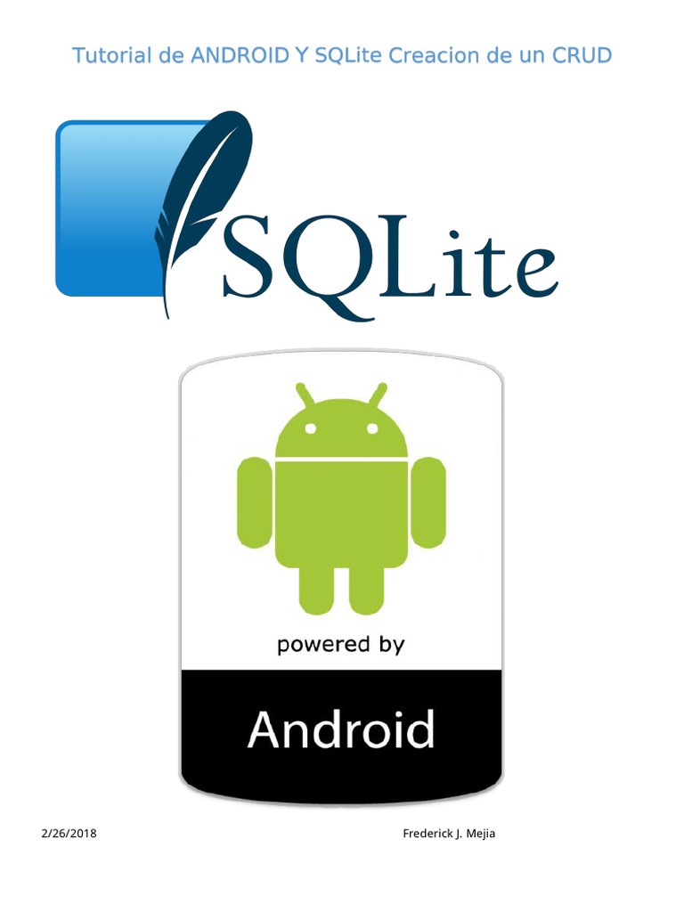 Tutorial de ANDROID Y SQLite Creacion de Un CRUD | PDF | Desarrollo de software | Software