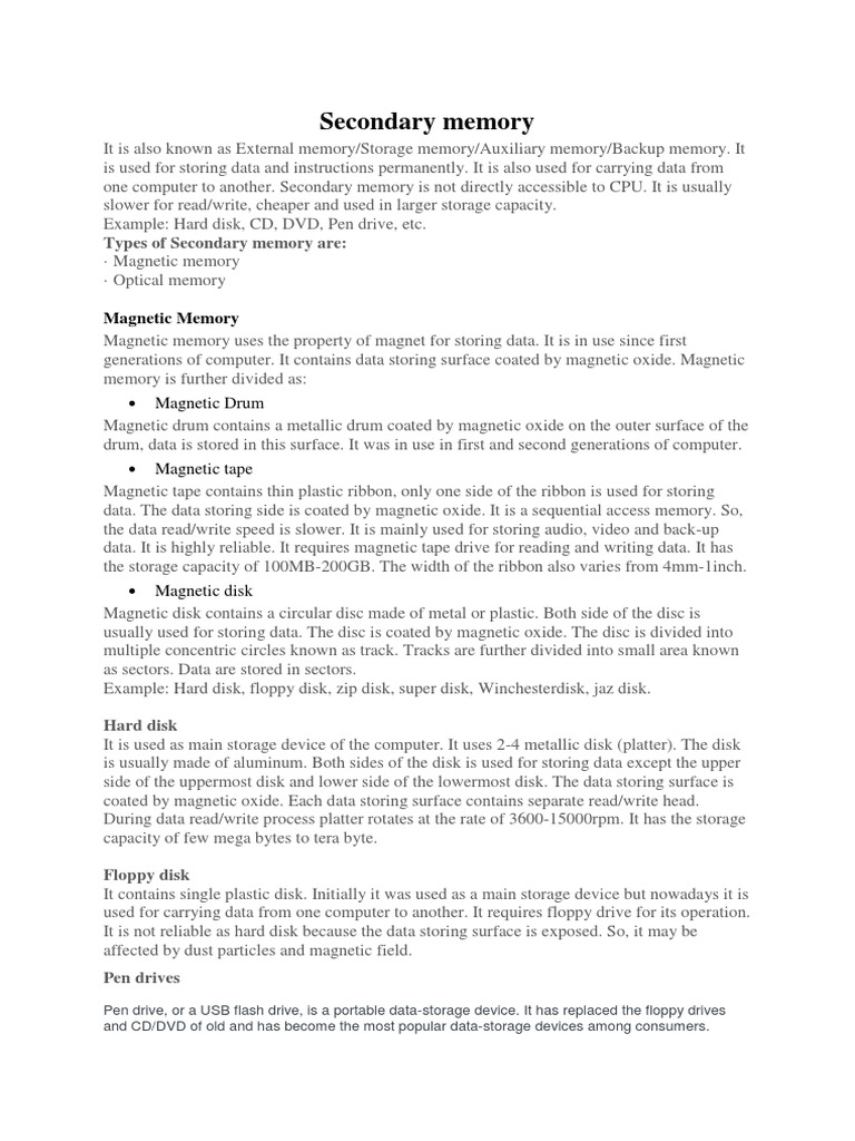 Hard Disk | PDF | Disk Storage | Computer Data Storage