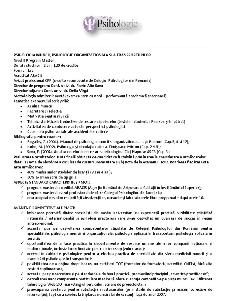 Pmot Description | PDF