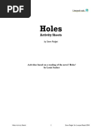 Comparison of Holes The Book and Holes The Film | PDF