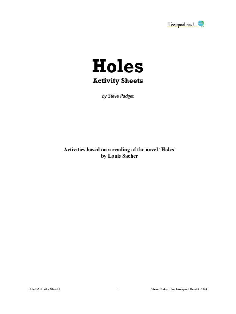 Holes Resource Book | PDF | Bullying