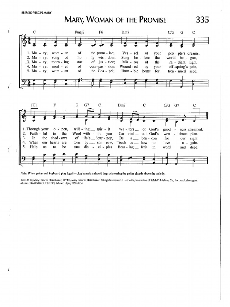 Mary Woman of The Promise | PDF