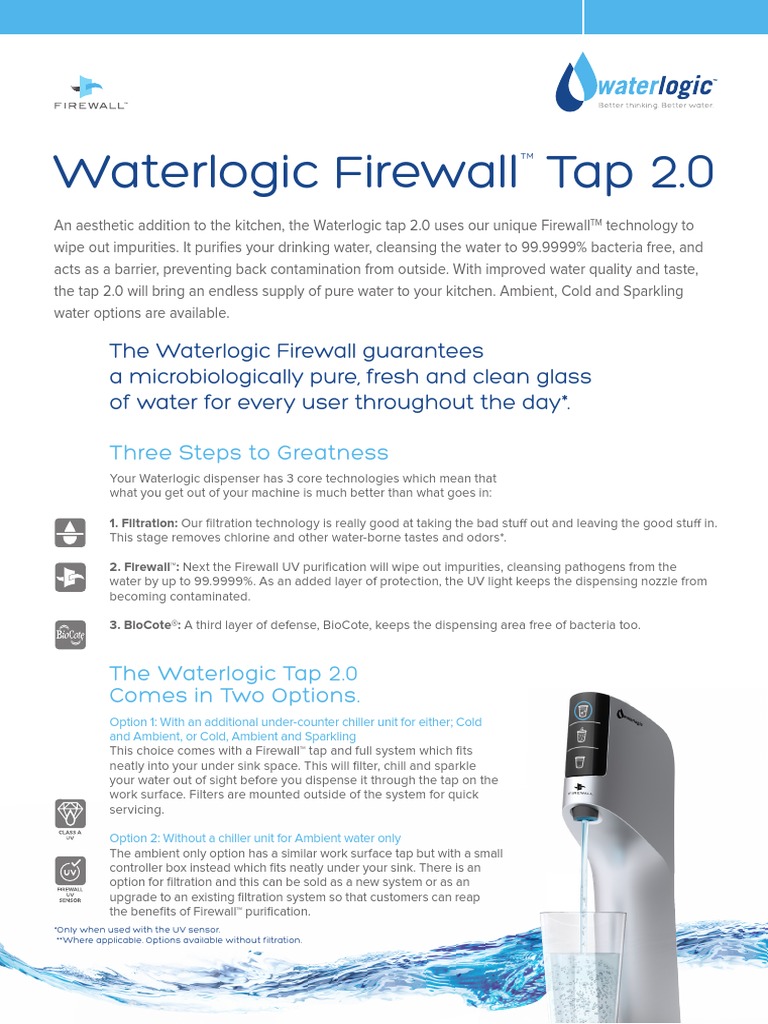 waterlogic TAP 2.0.pdf | Water Purification | Water | Free 30-day Trial ...