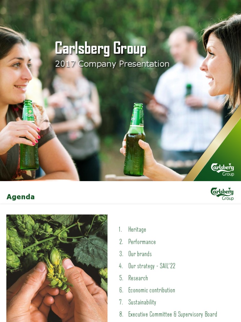 Carlsberg Group Company Presentation | PDF | Malt Based Drinks ...