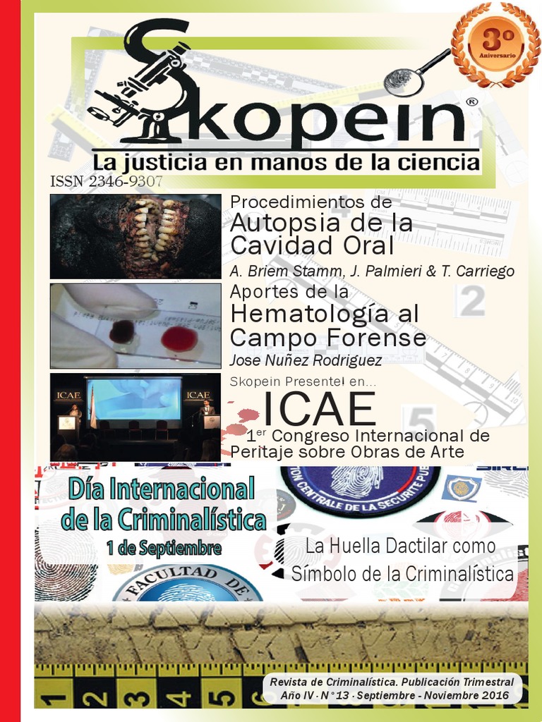 La Huella Dactilar Como Simbolo de La Criminalistica | PDF | Ciencia ...