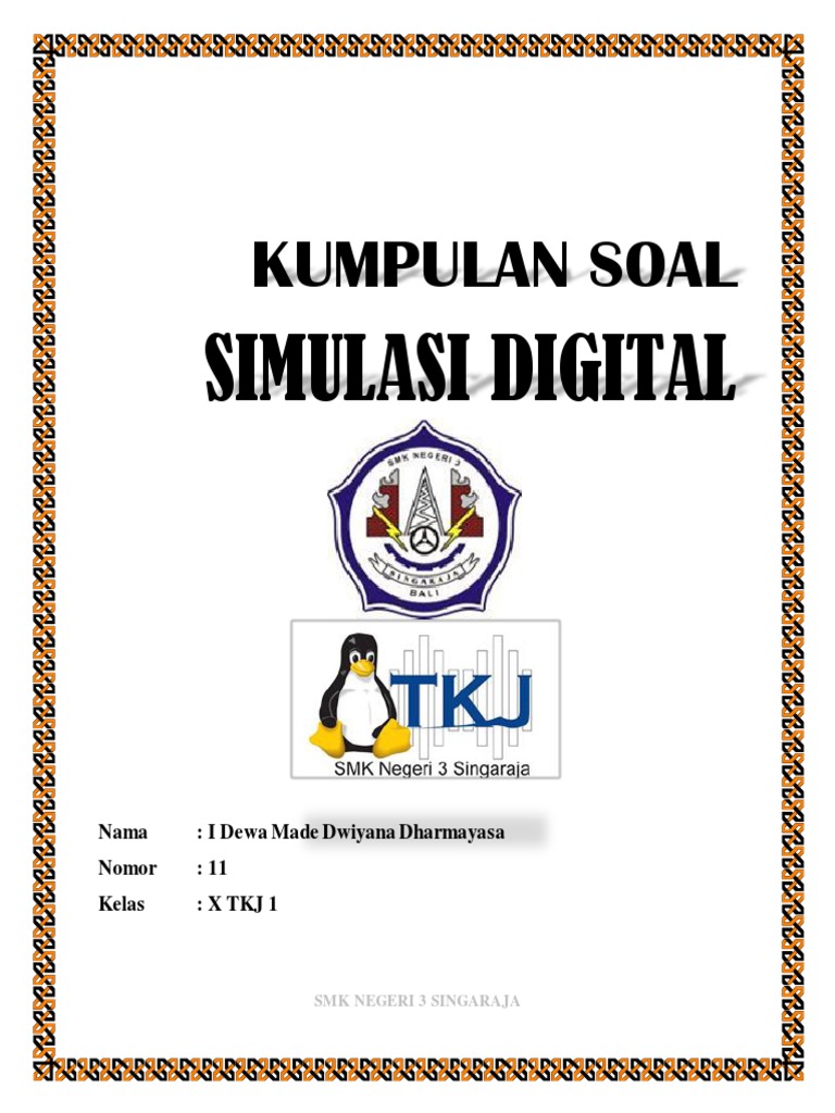 Soal Latihan Simulasi Digital Pdf Pdf