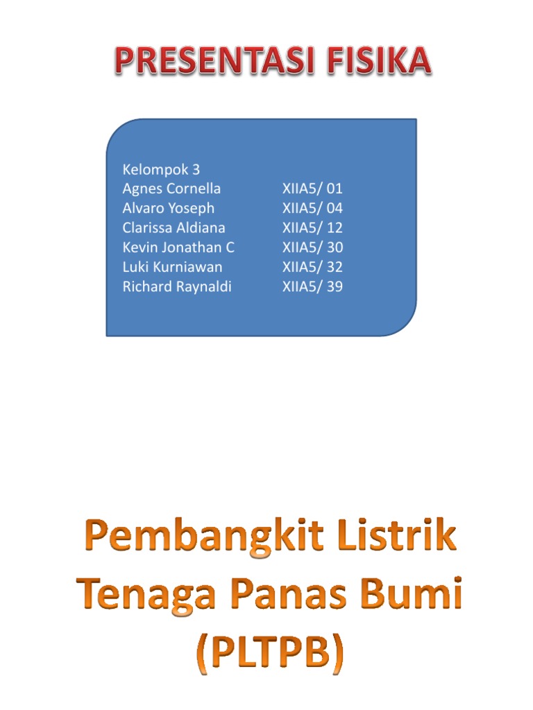 PLTPB Lengkap | PDF
