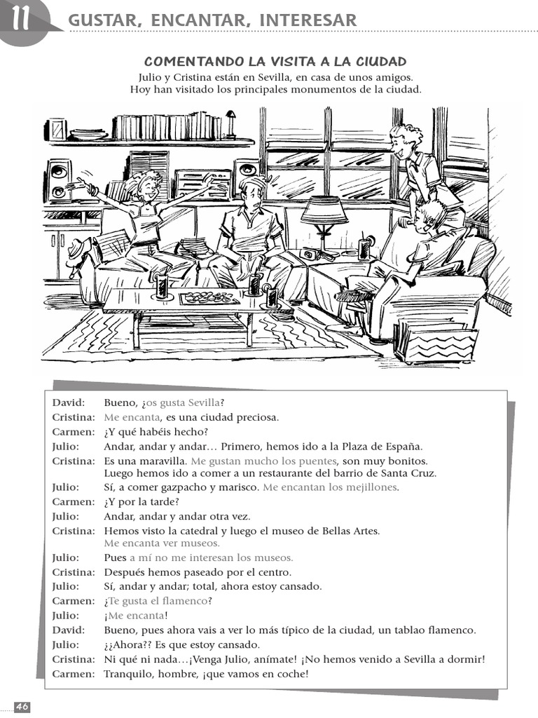 El Verbo Gustar | PDF