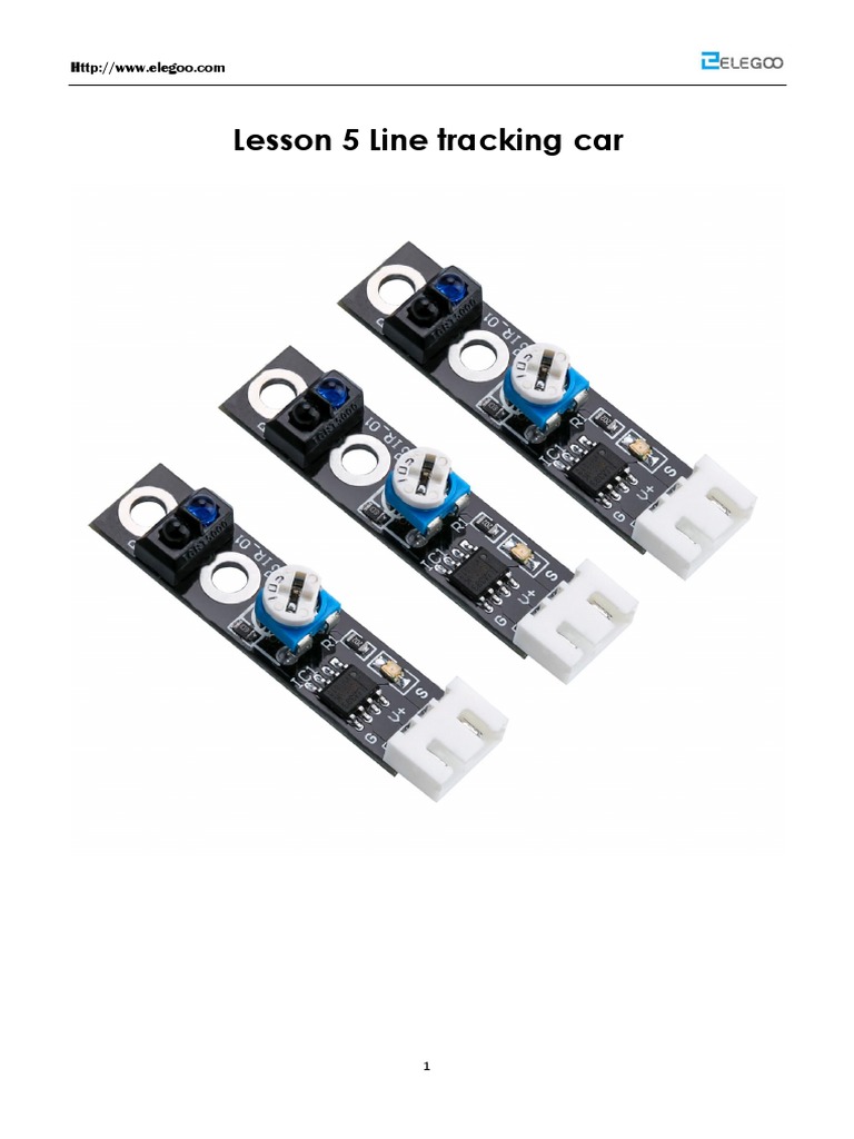 Line Tracking Car | PDF | Sensor | Telecommunications Engineering