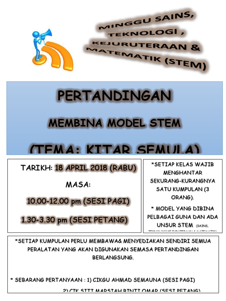 Iklan Membina Model Stem | PDF