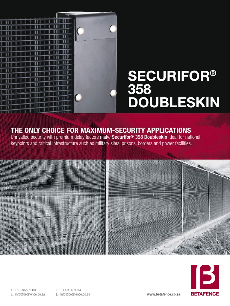 Product Flyer 2017 - Securifor+358+Doubleskin | PDF | Galvanization ...