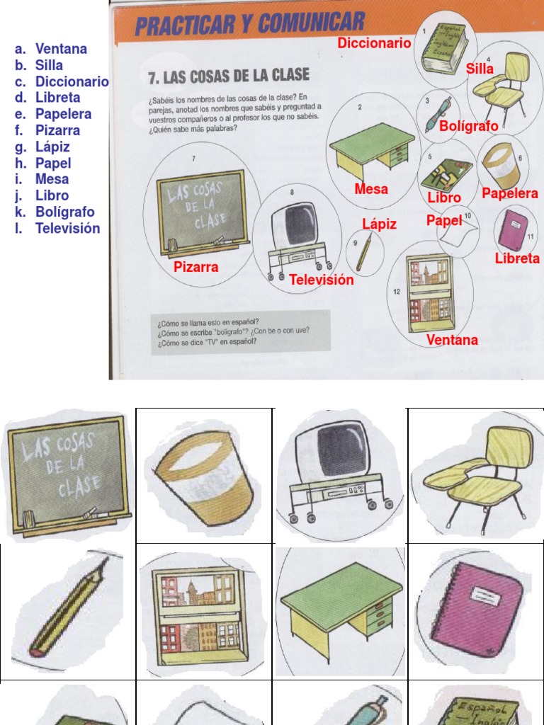 Lesson 5 Las Cosas de Clase | PDF
