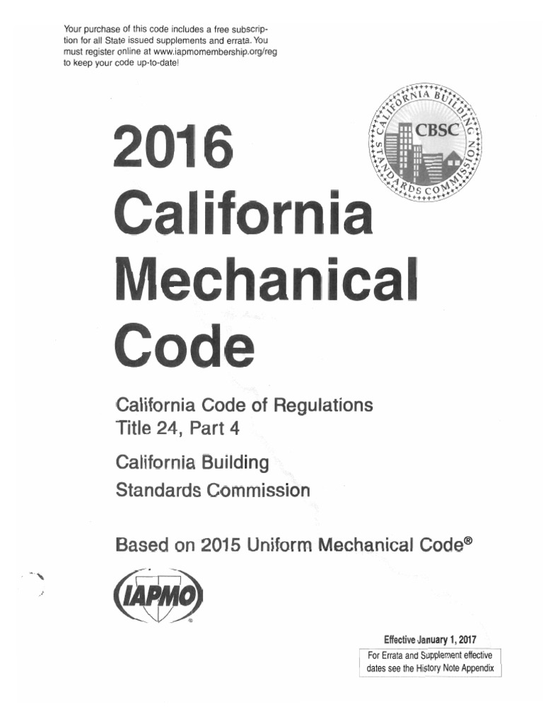 2016 CMC | PDF | Ventilation (Architecture) | Hvac
