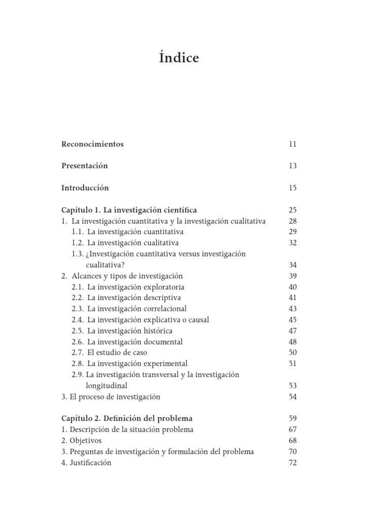 Indice Tesis | PDF | Hipótesis | Caso de estudio