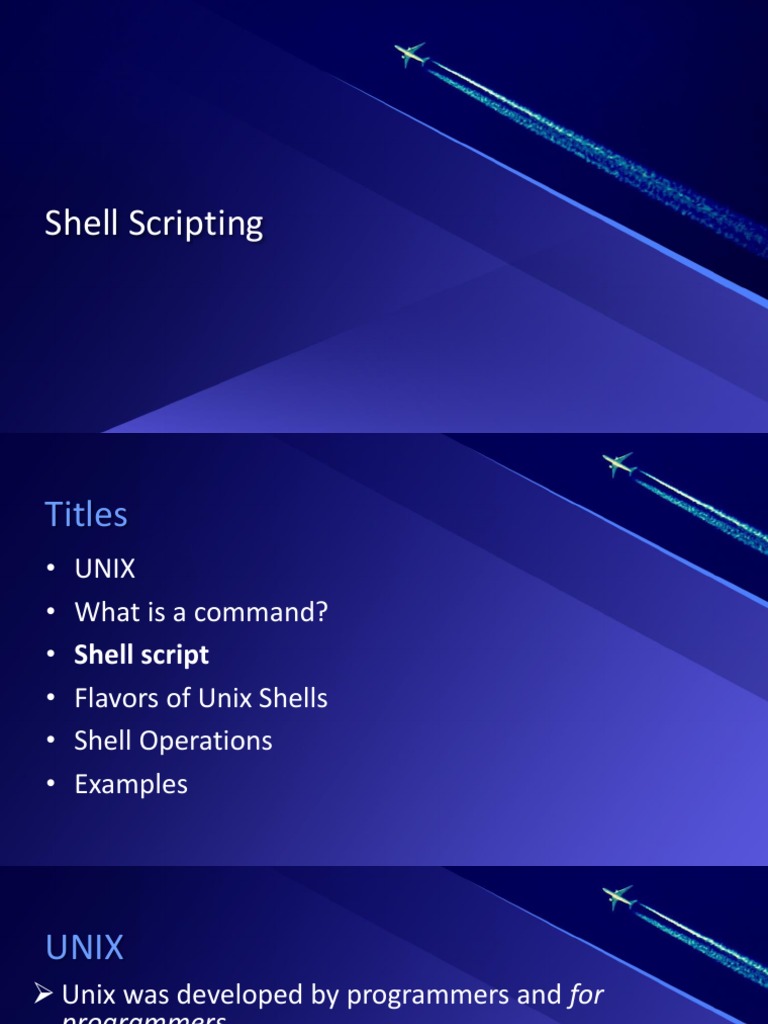 Shell Script Pdf Command Line Interface Computer Programming