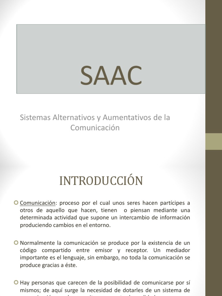 Saac | PDF | Comunicación | Invalidez