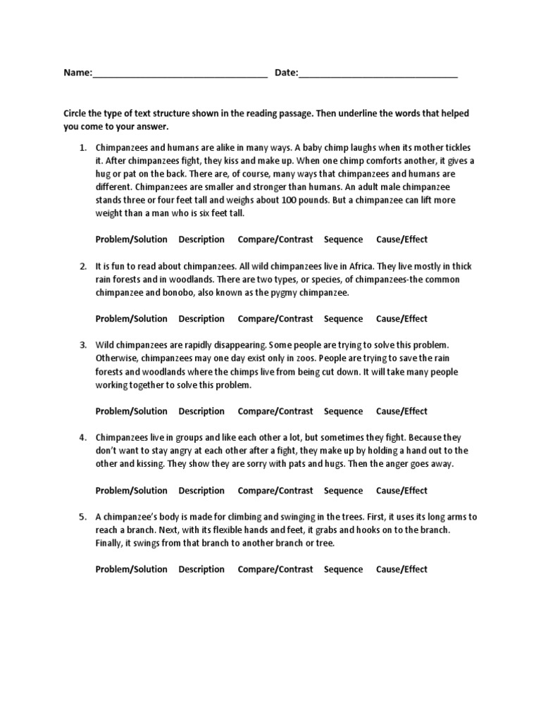 Ela Pre-Assessment | PDF