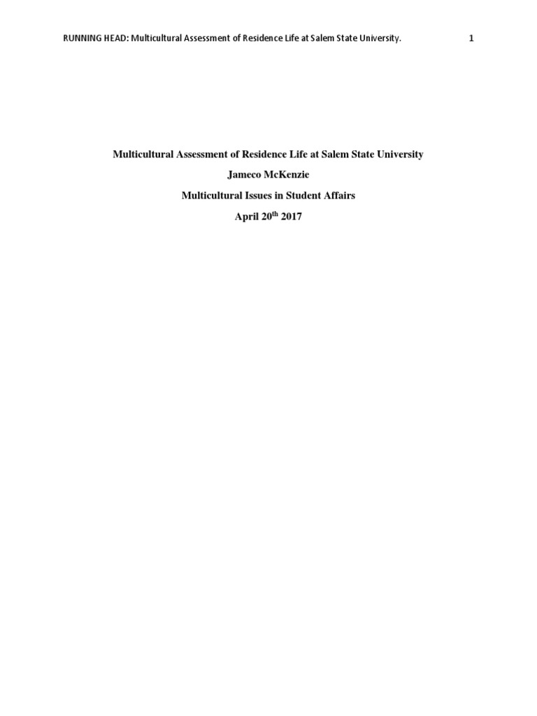 Mcod Template Paper Reslife Jameco Mckenzie | PDF | Multiculturalism ...