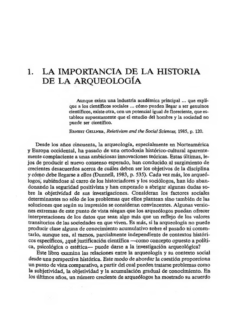 Trigger Bruce - Historia Del Pensamiento Arqueologico | PDF ...