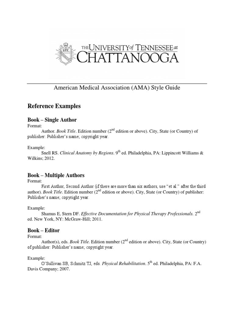 AMA Guide | PDF | Digital Object Identifier | Citation