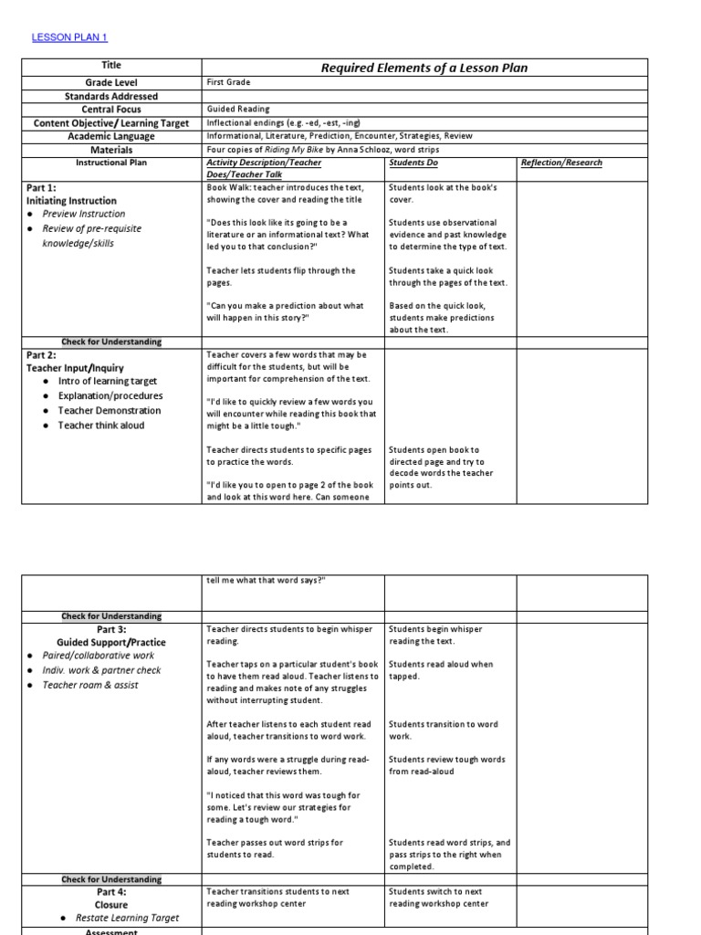 required-elements-of-a-lesson-plan-pdf-lesson-plan-pedagogy