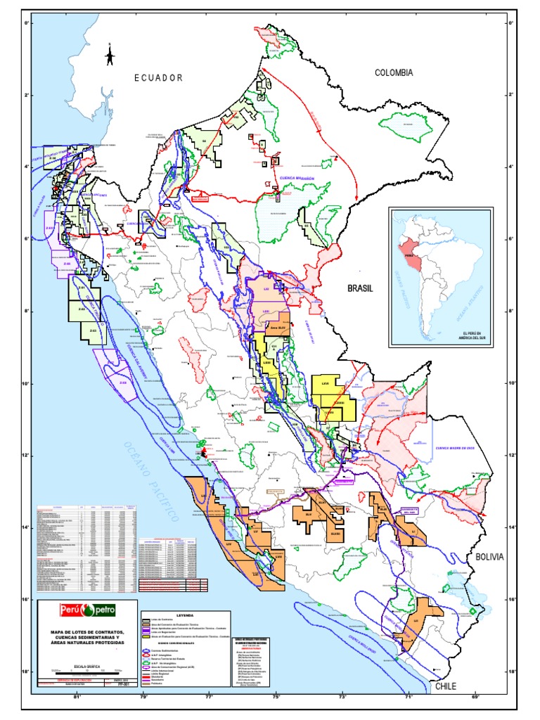 Mapa de Lotes Petroleros Del Peru | PDF