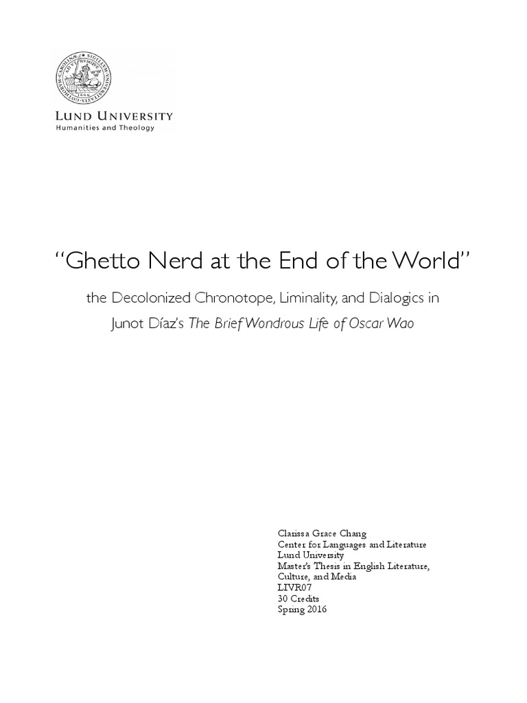 Ghetto Nerd at The End of The World The PDF | PDF