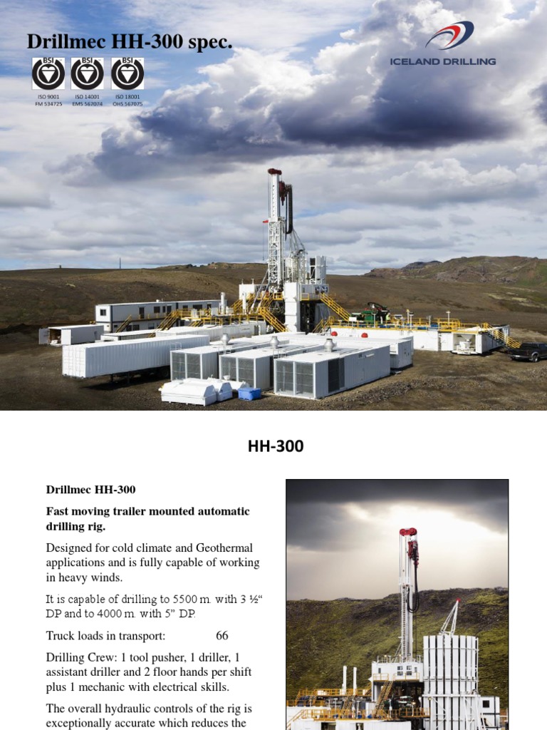 Saga Drillmec G 55 1.9MB | PDF | Drilling Rig | Drill
