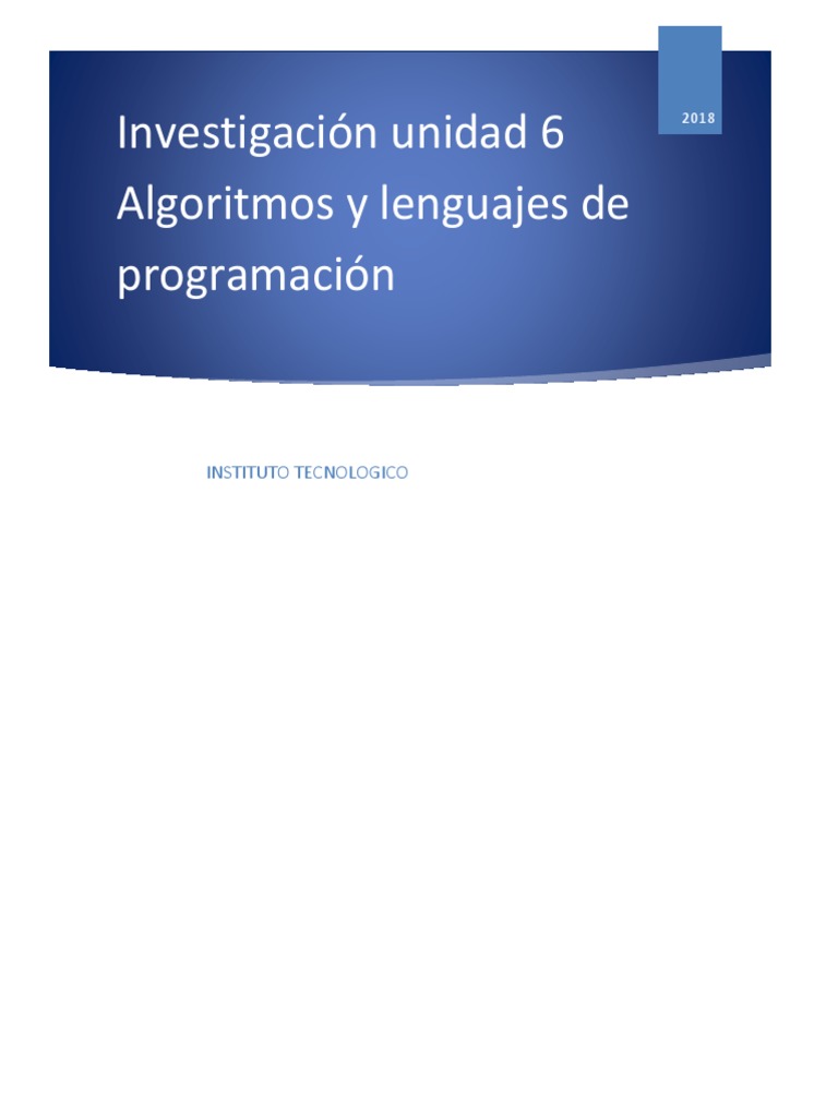Algoritmos y Lenguajes de Programación PLC | PDF | Puntero (Programación de computadora ...