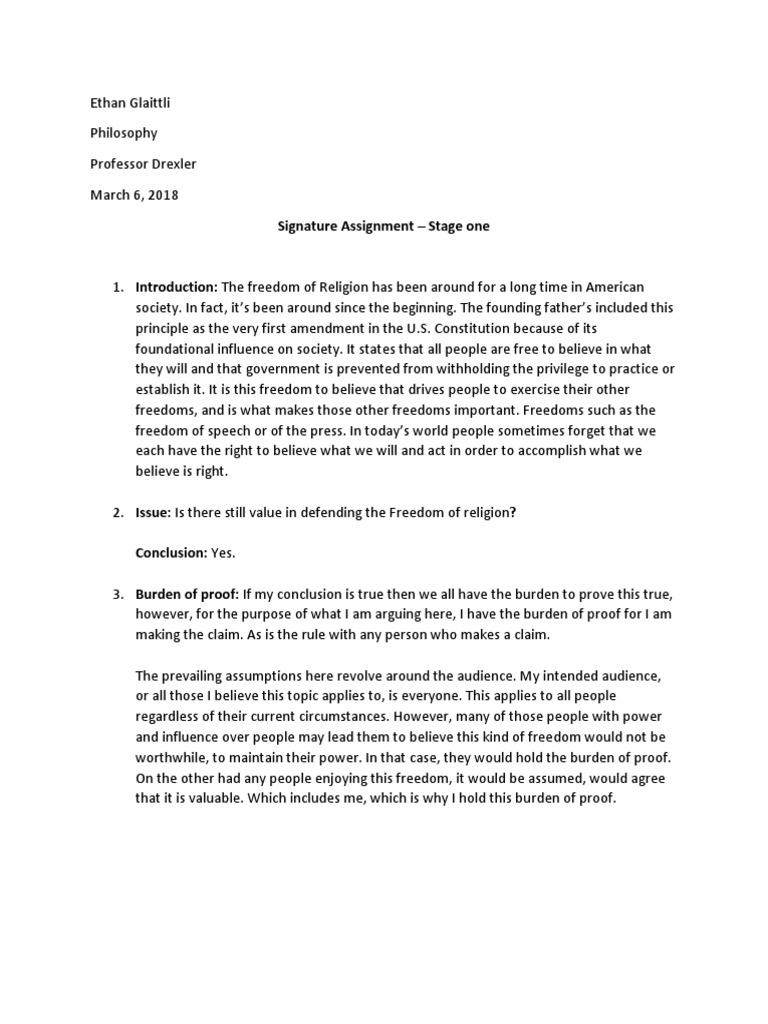 Unit Spotlight Stage One | Download Free PDF | Value (Ethics) | Free Will